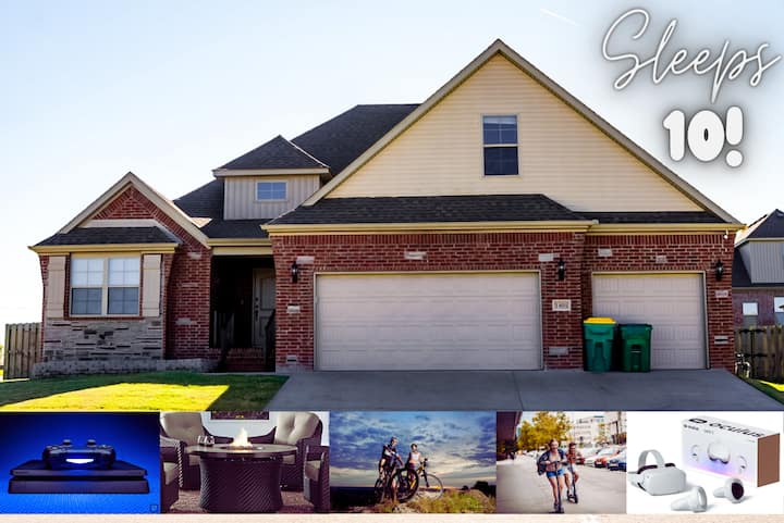 Modern Home Near Airport & Bentonville - Bentonville, AR