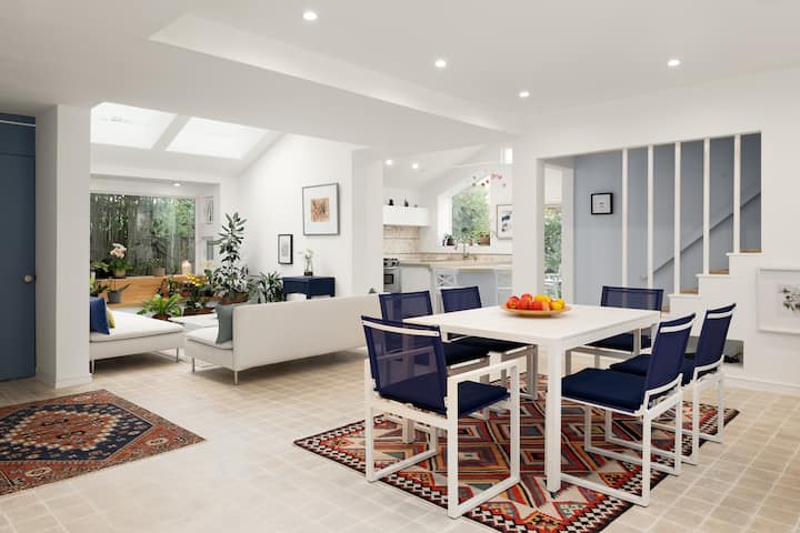 Greek Islands Inspired 3 Bedrooms Home - Menlo Park, CA