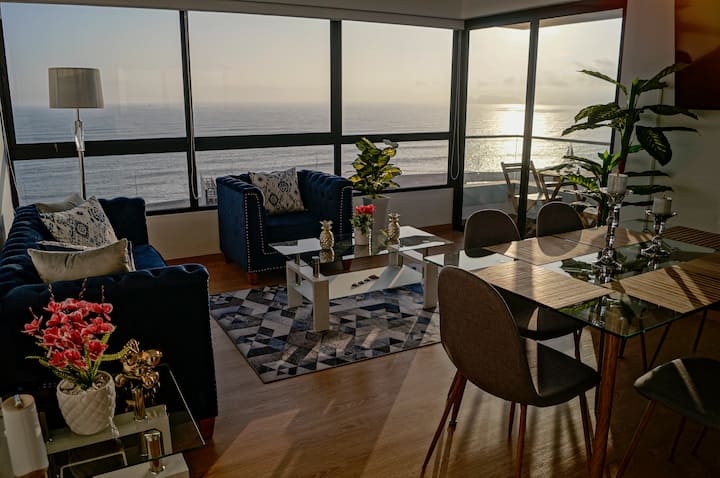 Dept. A 20 Minutos De Miraflores Con Vista Al Mar - Lima