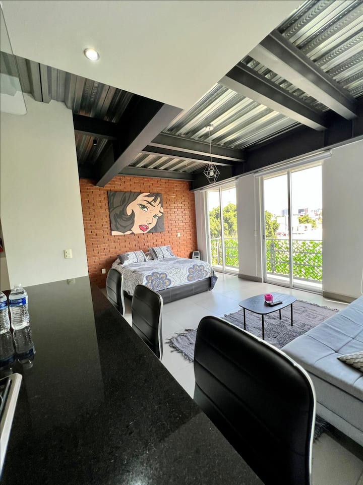 Roma's Loft 501 Amazing Views - Ciudad de México