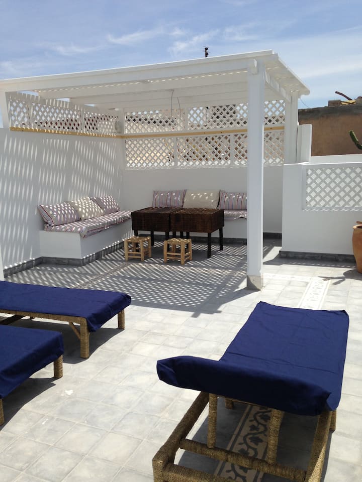 Riad-jardin Celia, Avec Piano - Essaouira