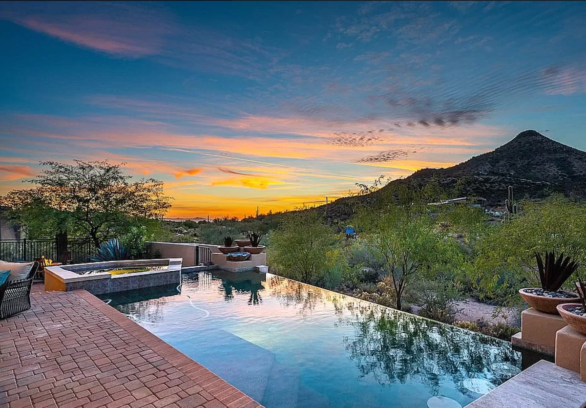 INFINITY POOL Desert Mountain Saguaro House - Houses for Rent in ...