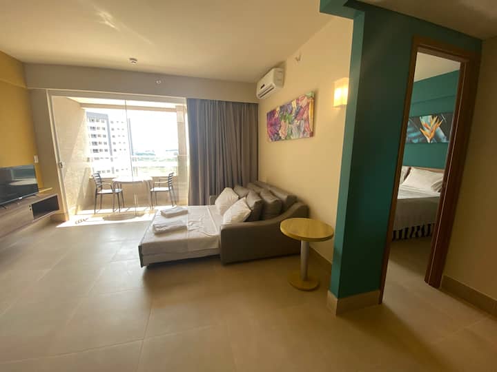 Flat Solar Das Aguas Park Resort Olimpia - Olímpia