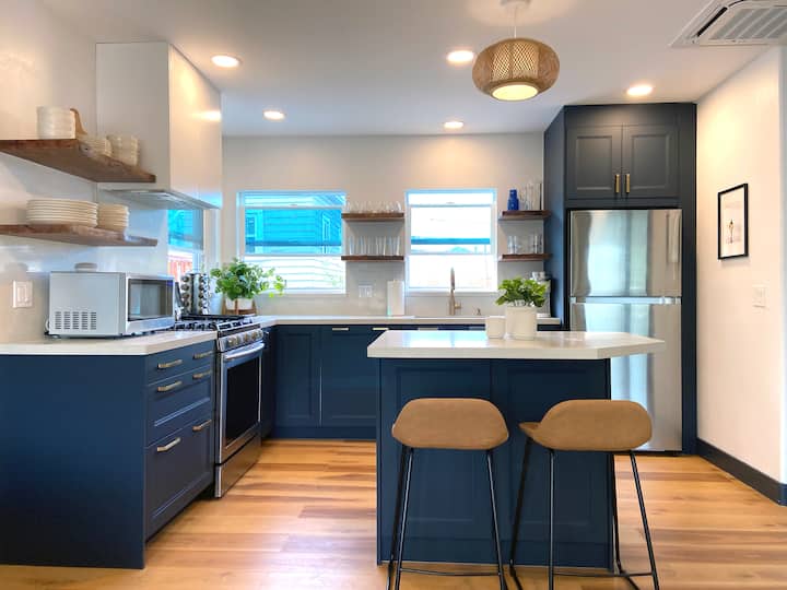 Bright & Airy Craftsman, Free Parking, Washerdryer - 하버 섬
