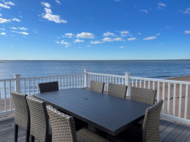 Stunning Luxury Beachfront On Connecticut Shore - Branford, CT