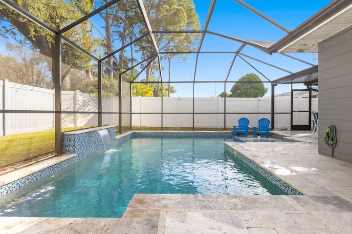 Perfect 3bd Home In Seminole. Mins To Beach. Heated Pool - South Pasadena, FL