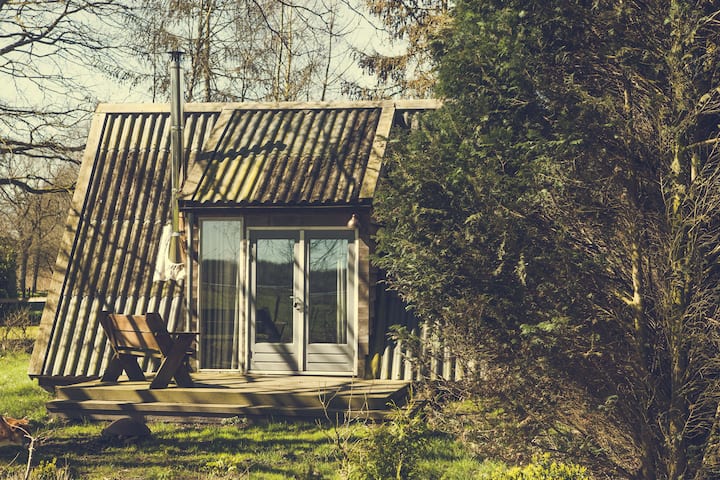 "De Jachthut" Houten Huisje Op Natuurterrein - Stadskanaal