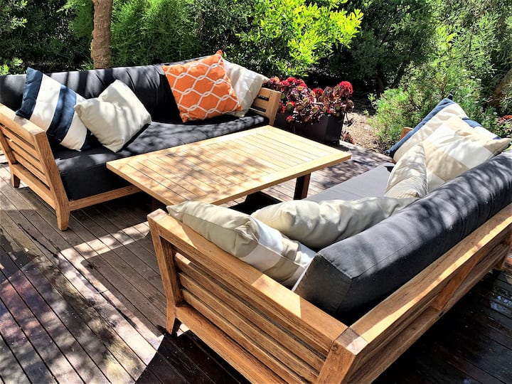 Sunny Bush Retreat W Birds Walk To Rye Back Beach - Rye