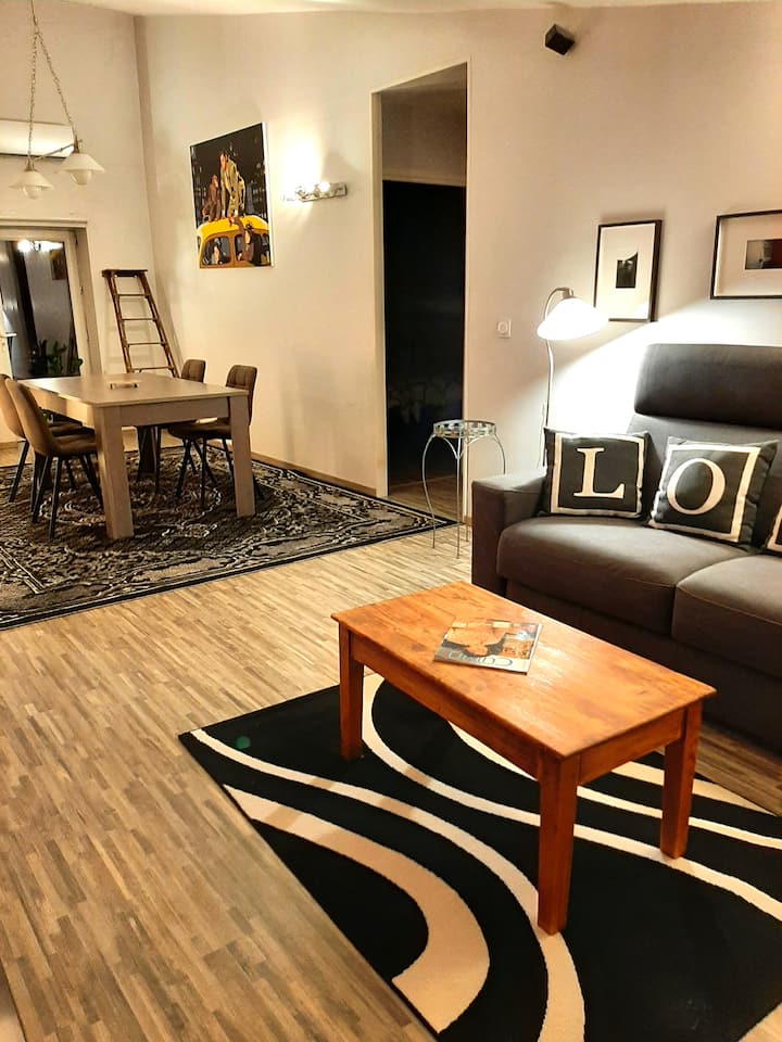 Très Bel Appart 6 Couchages Avec Terrasse + Garage - Orcines