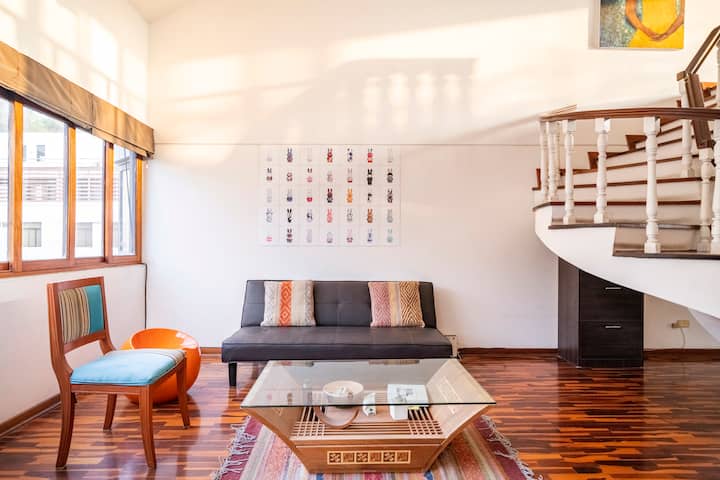 Trendy Room In Spacious Duplex Center Of Barranco - Perú