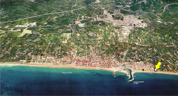 Adosado Caquiner En Primera Linea Playa Oliva - Oliva