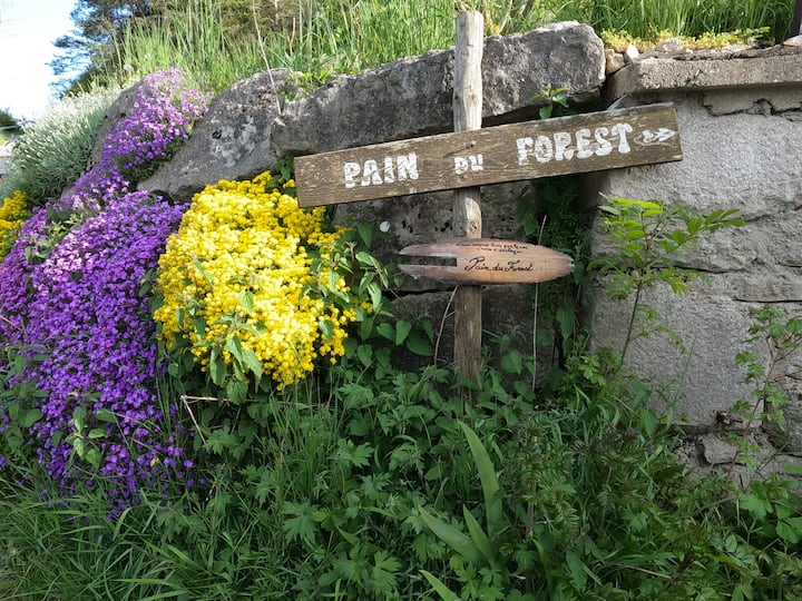 Montbrand - Gîte à La Ferme Chaleureux - Lus-la-Croix-Haute