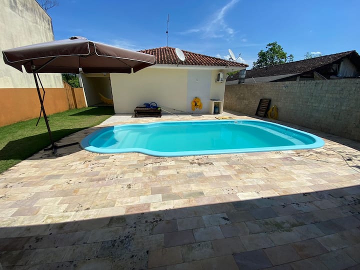 Linda Casa Com Piscina - Itapoá