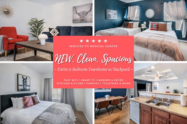 Dedicated Workspace | Free Parking | Washer/dryer - San Antonio, TX