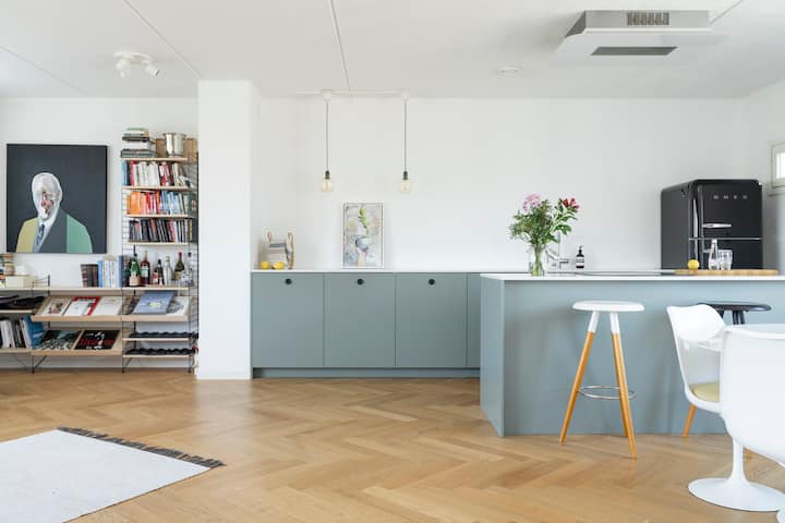 Stylish 65m2 Penthouse With Terrace And A Sauna - Helsinki