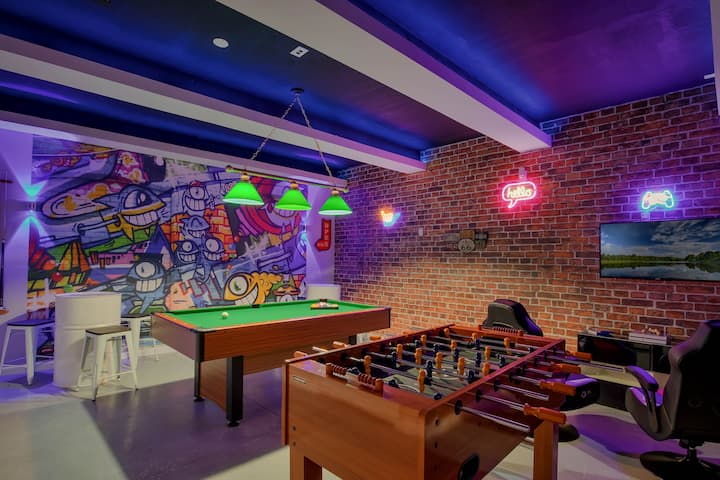 4br Villa W/ Private Pool, Game And Themed Rooms! - Kissimmee