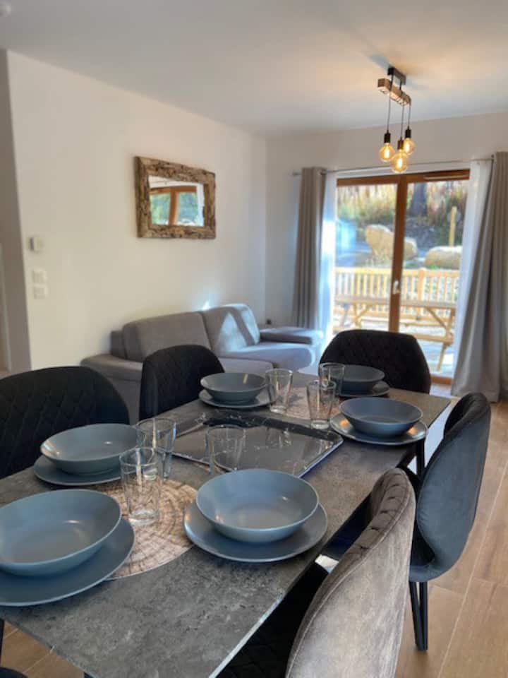 Appart Neuf Parking-jardin Terrasse - 
6 Pers-vars - Lac de l'Étoile