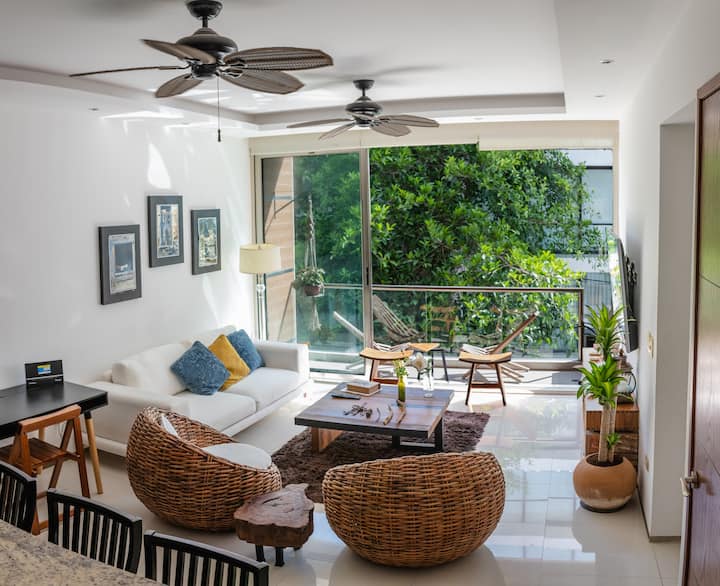 Beautiful Apt With Rooftop Pool Next To 5th Av. - Playa del Carmen