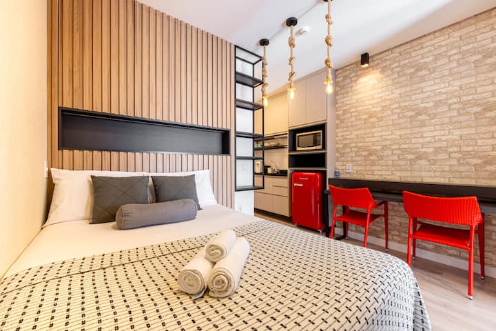 Loft Encantador Prox Hc E Metro Oscar Freire (207) - São Paulo