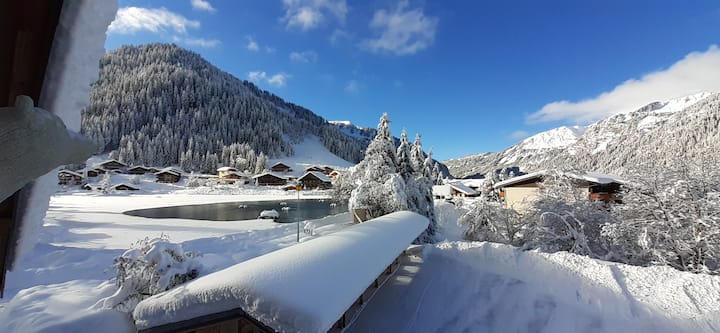 Bord Du Lac 280 M²+ Sauna + Billard + Baby Foot. - Châtel