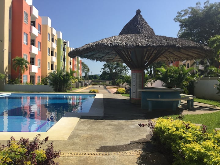 Cómodo Departamento Familiar Con Alberca (Wifi) - Acapulco