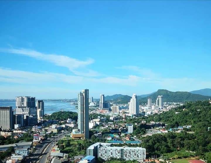 Sea-valleys Views @Knightsbridge Sriracha Condo - Tailandia