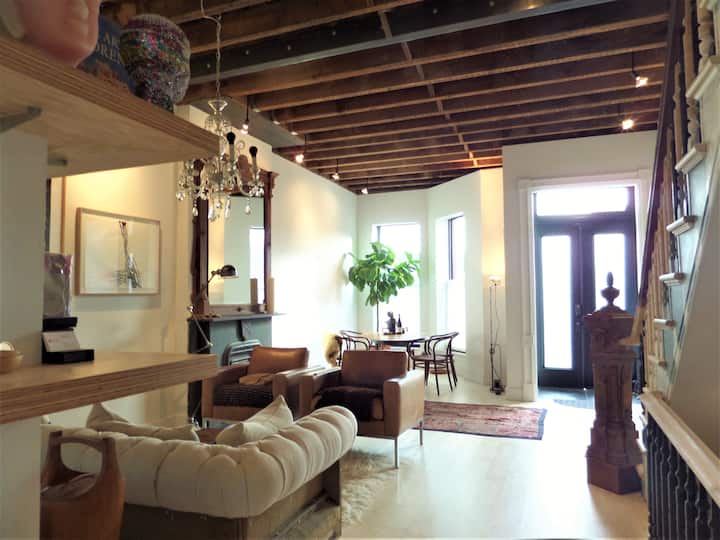 Beautiful, Stylish Brooklyn Brownstone Duplex - 뉴욕, NY