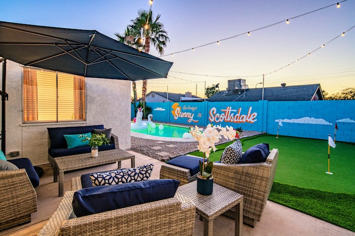 The Harley - Vintage Chic - Heated Pool & Games - Scottsdale, AZ