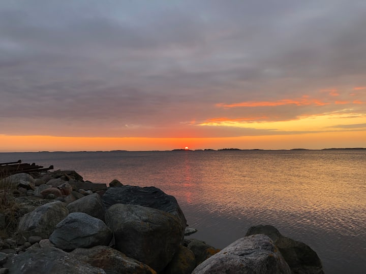 Unique House At A Boatyard - Hanko