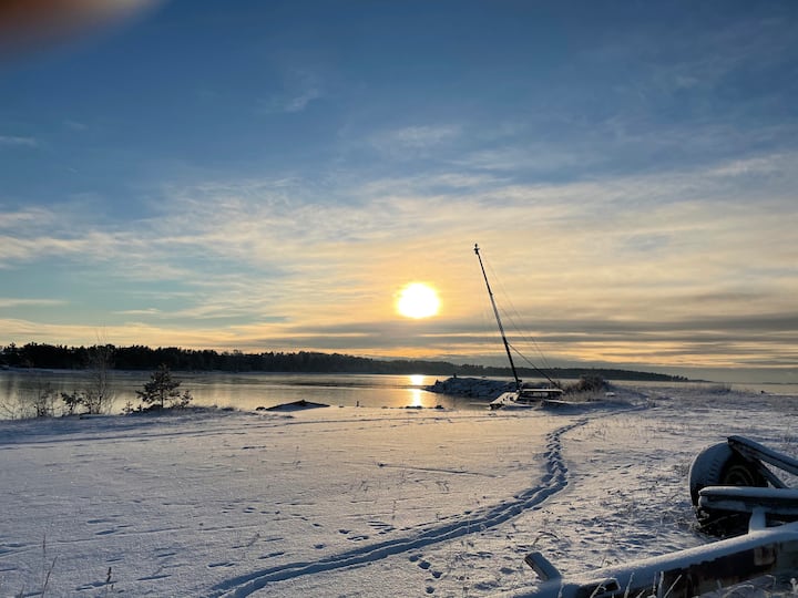Omakotitalo Veistämöllä Meren Rannassa - Hanko