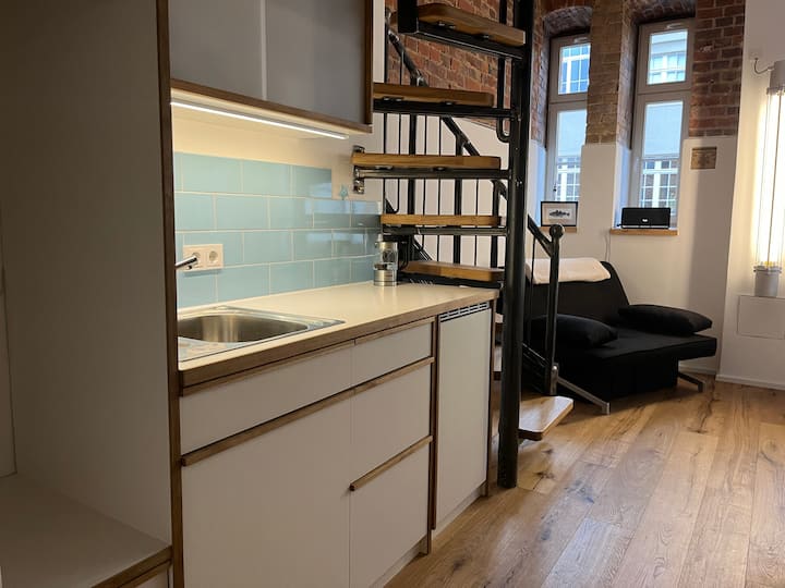 Mini Loft - Zentrum Ost - 5 Gehminuten Vom Hbf - Leipzig