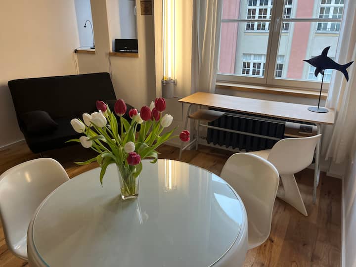 Mini Loft - Zentrum Ost - 5 Gehminuten Vom Hbf - Leipzig
