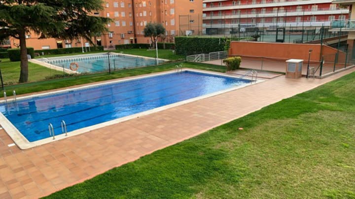 Agréable Appartement En Deuxième Ligne De Plage - Tordera