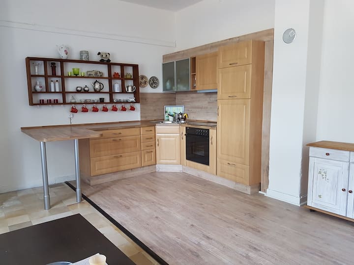 Idyllische Ferienwohnung Mit Wintergarten & Garten - Aurich