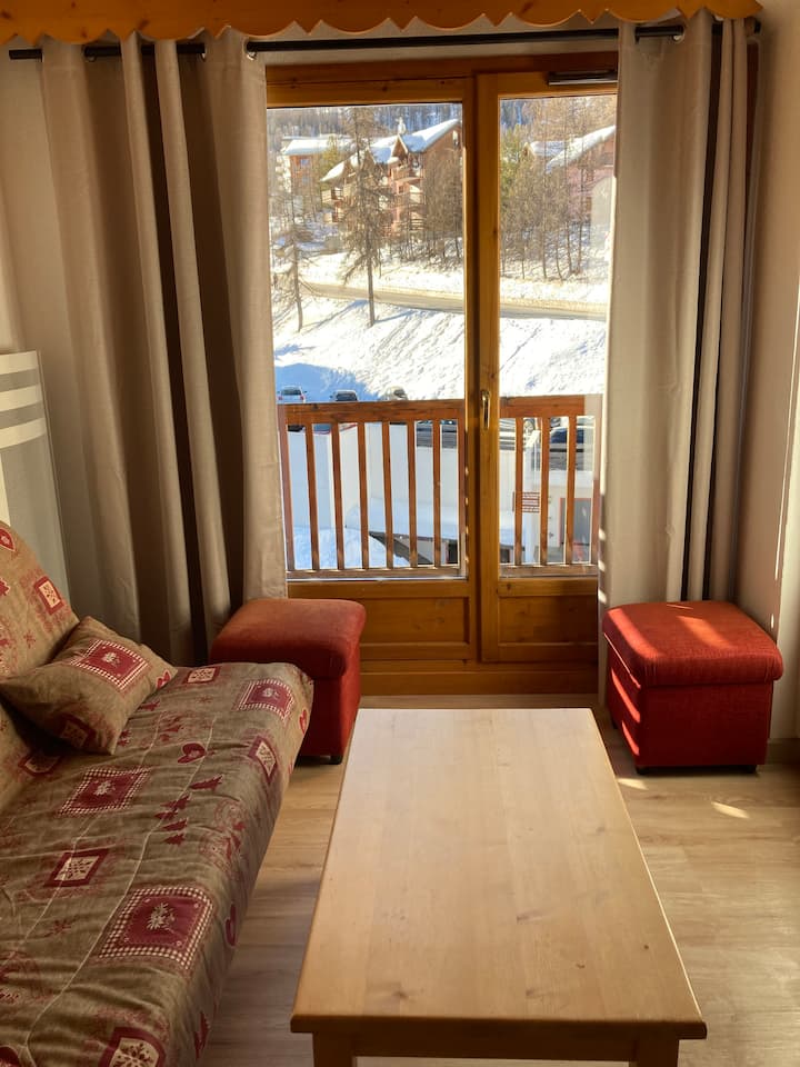 Charmant Logement T3,
2 Chbs,2 Sdb,200m Des Pistes - Vars