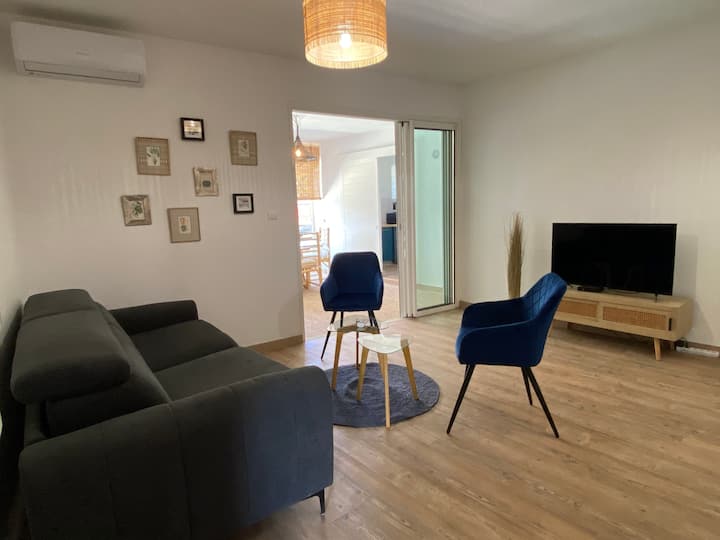 Appt "Acacia" à 30m De La Plage Des Roches Noires - Saint-Gilles les Bains