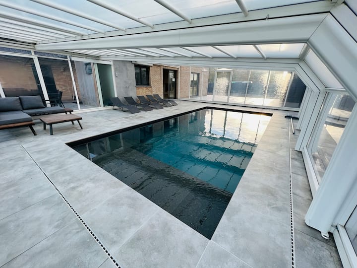 Villa Avec Piscine Chauffée - Armentières