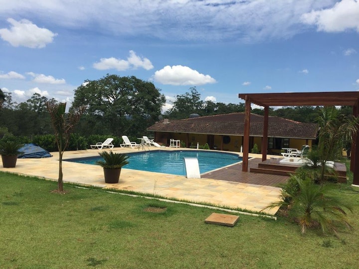 Casa De Campo Com Piscina, Spa E Campo De Futebol - Mogi das Cruzes