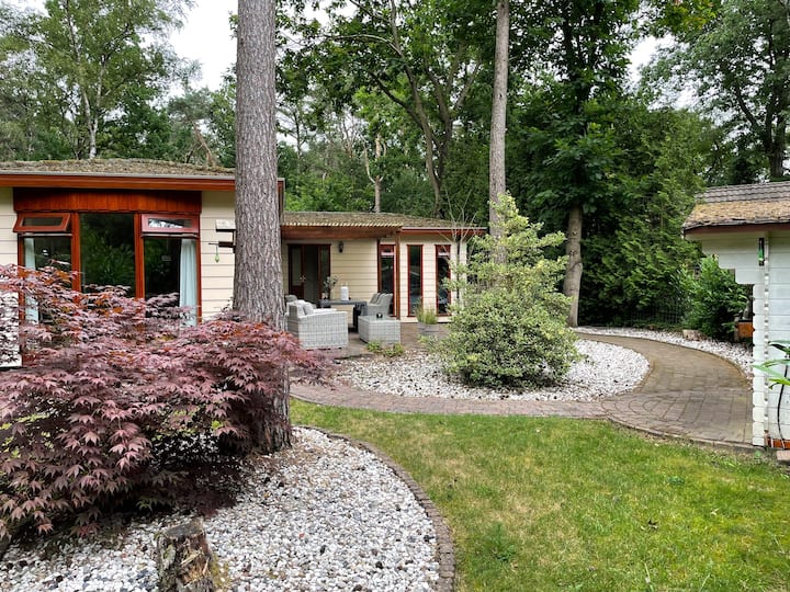 Bosrijk Vijverhuisje Op De Veluwe Met Zwembad! - Epe