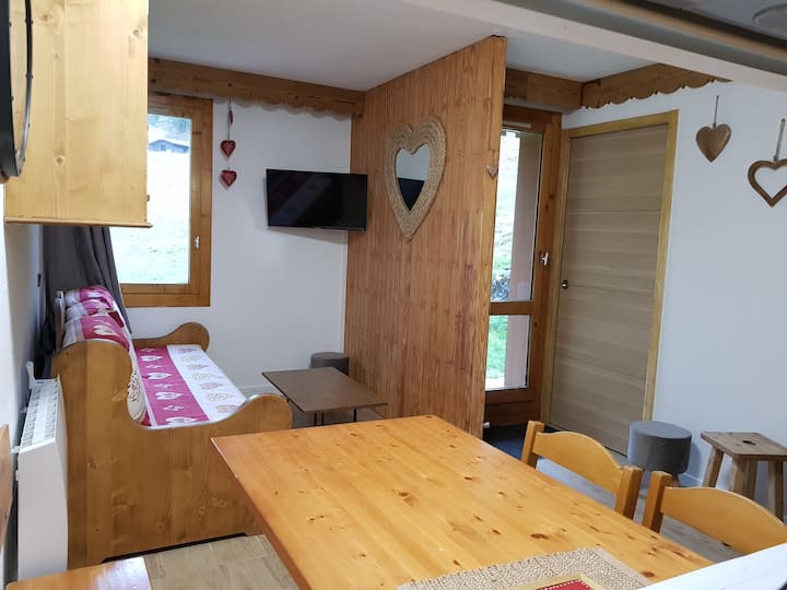 Valmorel - Bel Appartement Aux Pieds Des Pistes - Les Avanchers-Valmorel