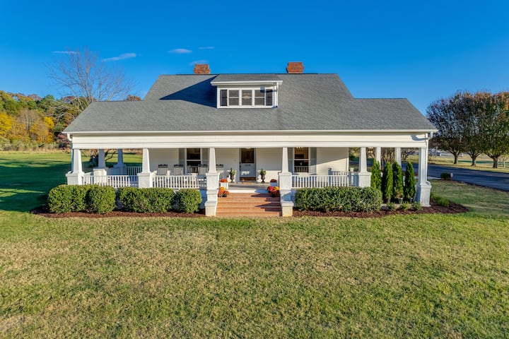 The General's Quarters, A Luxury Farmhouse - Treehouse Vineyards, Monroe