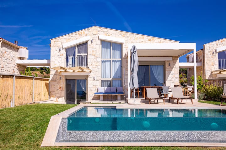 Villa Iris With Private Infinity Pool Und Sea View - Ситония