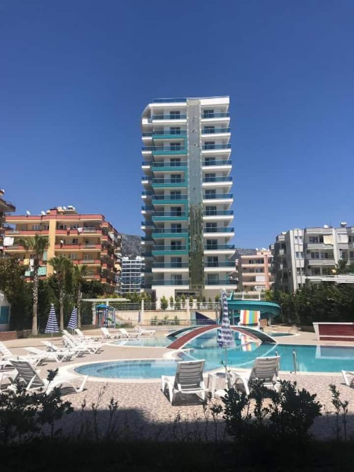 Квартира студия у моря  комплекс Impire Residence - Oba