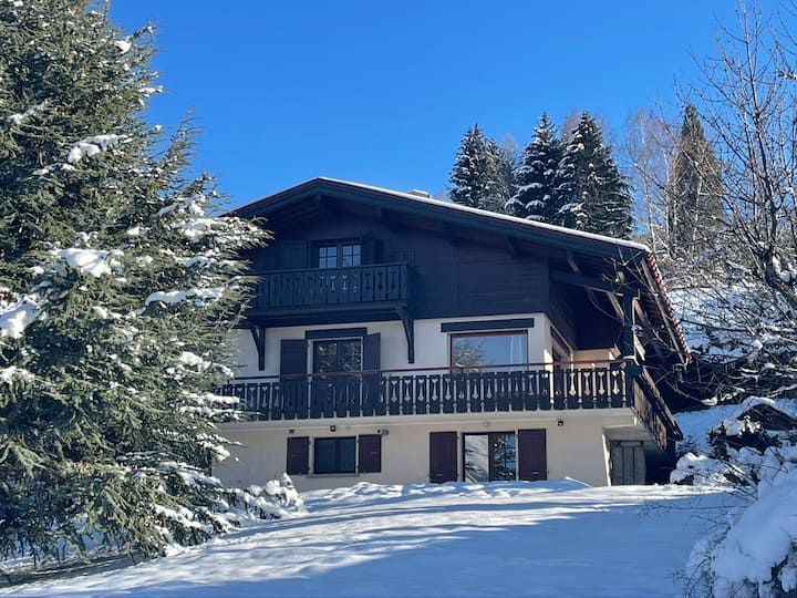 Chalet Combloux Megeve Pour 14 Personnes - Combloux