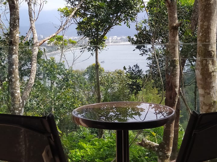 Chalet With Beautiful Sea View And Itaguá. - Ubatuba