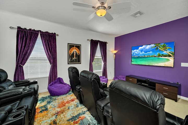 Dream Villa  6bd/all Un-suite, Pool*grill*theatre - Kissimmee, FL