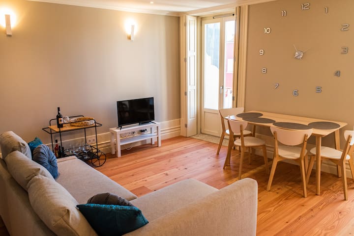 Apartamento Encantador Com Pátio - Porto