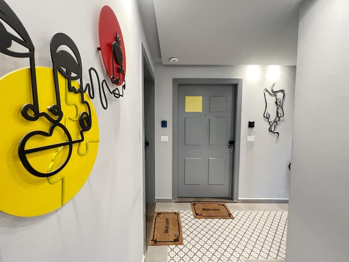 24/24 Elec With Elevator - 6thyellow 1br Apartment - Beirut