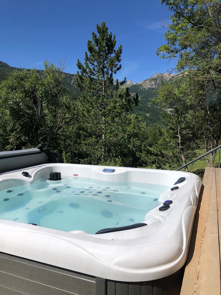 Superbe Chalet Avec Vue Serre Chevalier - 15 Pers - Serre Chevalier