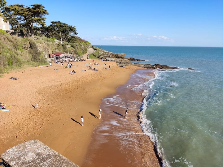 Maison, 2 Chambres, Piscine, 300 M De La Mer - Saint-Michel-Chef-Chef